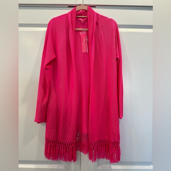 Lilly Pulitzer | Sweaters | Nwt Lilly Pulitzer Tatum Cardigan Raz Berry ...